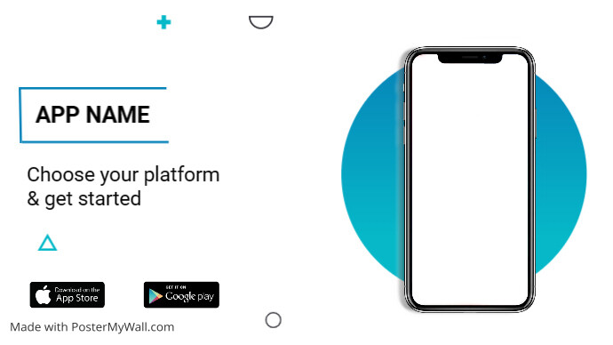 App promo flyer | PosterMyWall