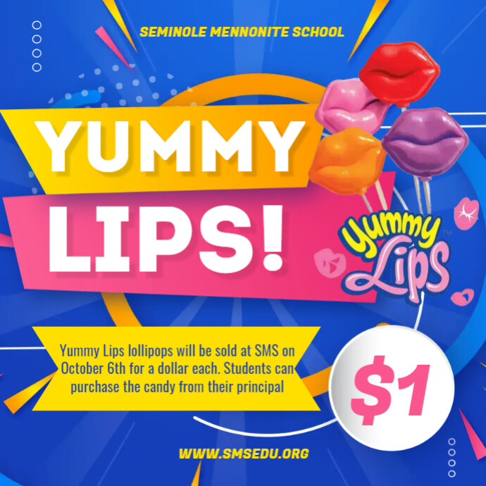 Yummy Lips OCT 2023 | PosterMyWall