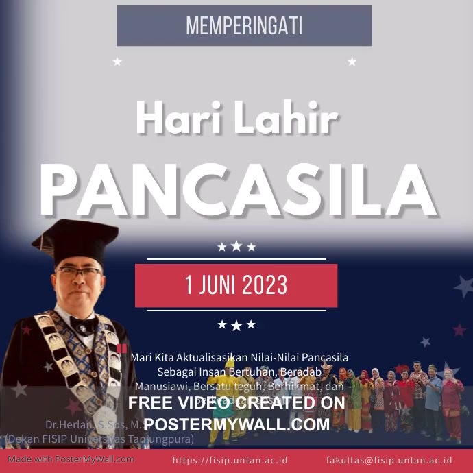 hari pancasila 2023 | PosterMyWall