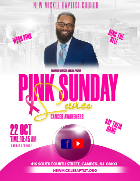 pink sunday | PosterMyWall