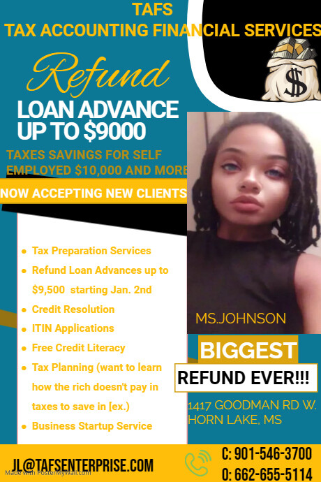 tax business flyer | PosterMyWall