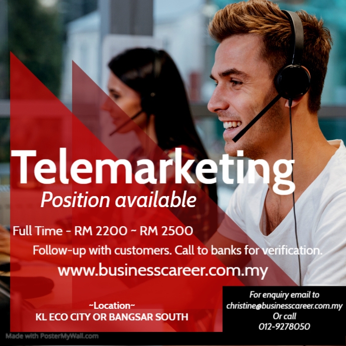 Telemarketing | PosterMyWall