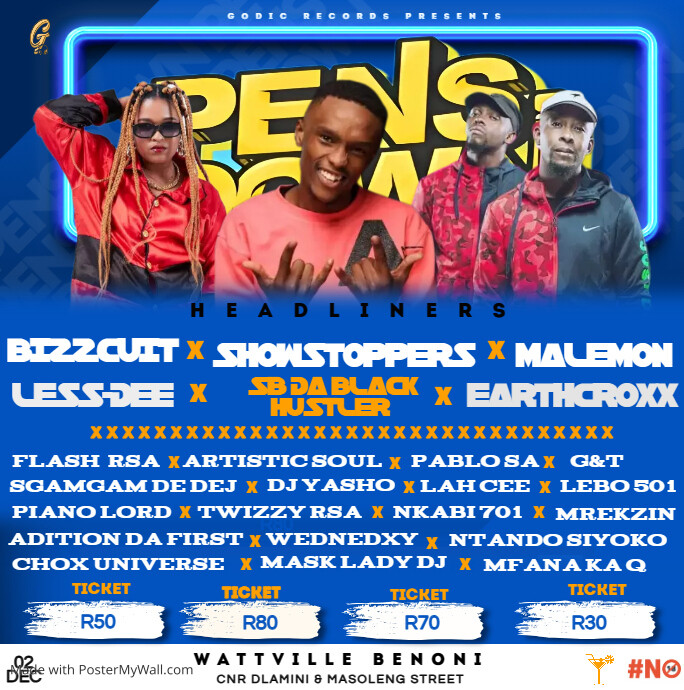 Copy of SUNDAY FUNDAY (MALEMON) (10) | PosterMyWall