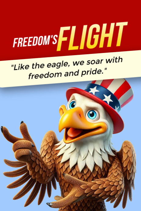 Eagle Template | PosterMyWall