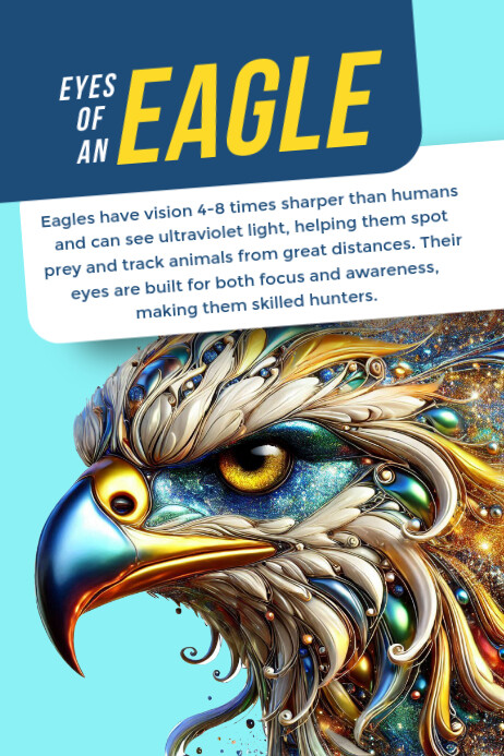 Eagle Template | PosterMyWall
