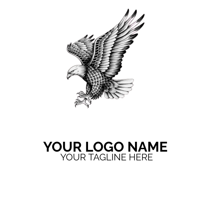 EAGLE LOGO Templat | PosterMyWall