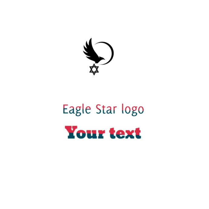 Eagle Star Logo Premium Vector | Eagle Star Logo