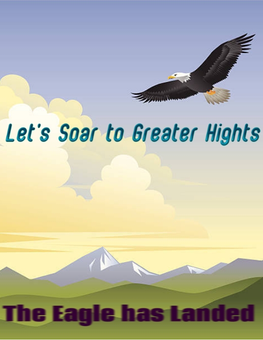 Copy of Eagles Soaring Flyer Template | PosterMyWall