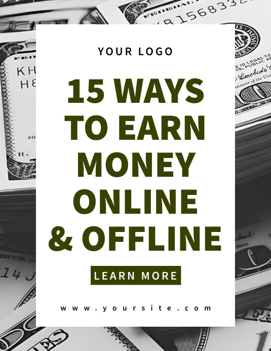 Earn Money Template | PosterMyWall