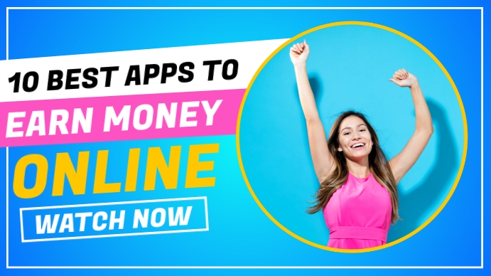 Earn Money Online YouTube Thumbnail Template | PosterMyWall