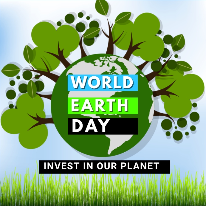 Earth Day, Earth Awareness Day, Save Earth Template | PosterMyWall