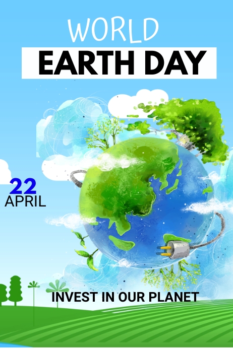 Earth day Template | PosterMyWall