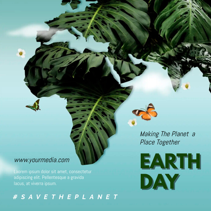 earth day-Vorlage | PosterMyWall