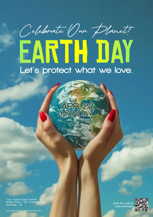 Plantilla de Earth Day Flyer Ad | PosterMyWall