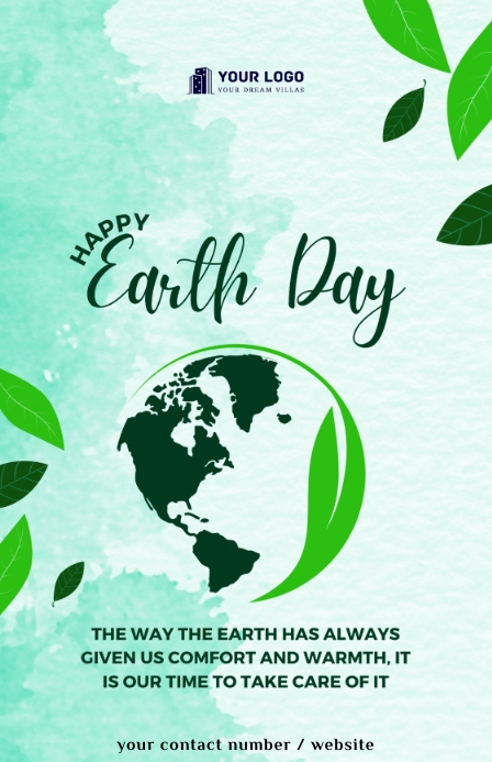 Earth Day Flyer Design Template | PosterMyWall