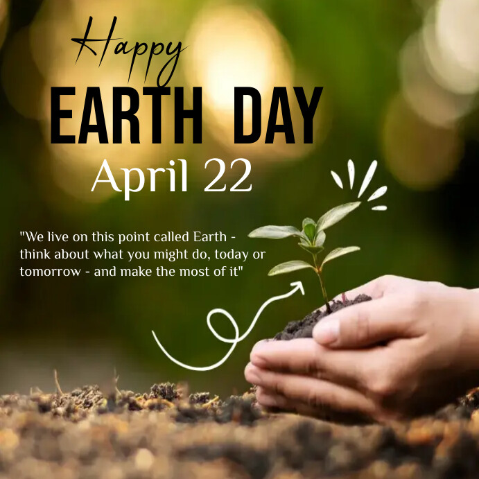 Earth Day Instagram post Template | PosterMyWall