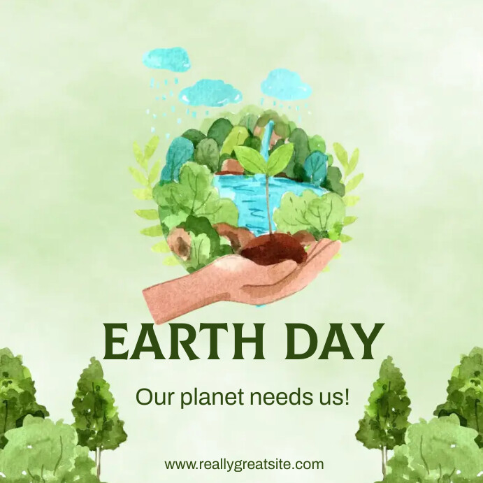 Plantilla de Earth Day Instagram post | PosterMyWall