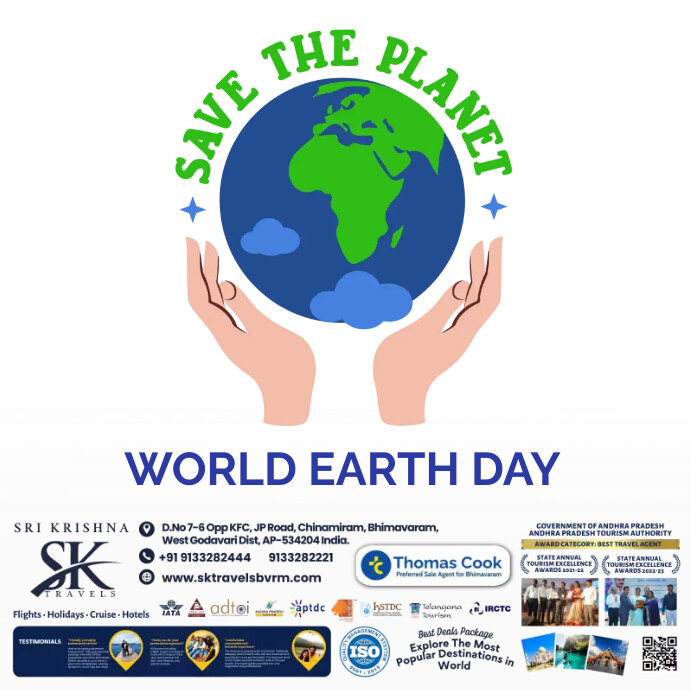 Earth Day of Sk Template | PosterMyWall