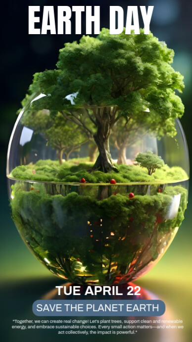 Copy of Earth Day post | PosterMyWall