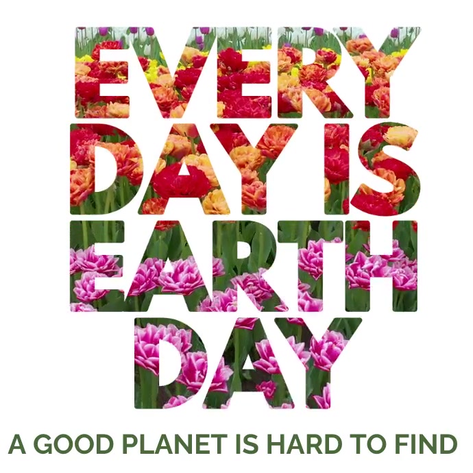 Earth Day Social Media Animation Template | PosterMyWall