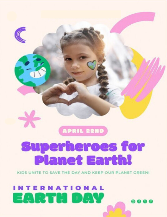 Copy of Earth day template design | PosterMyWall
