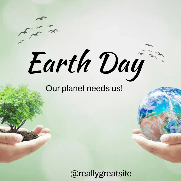 Earth day template Instagram Post | PosterMyWall