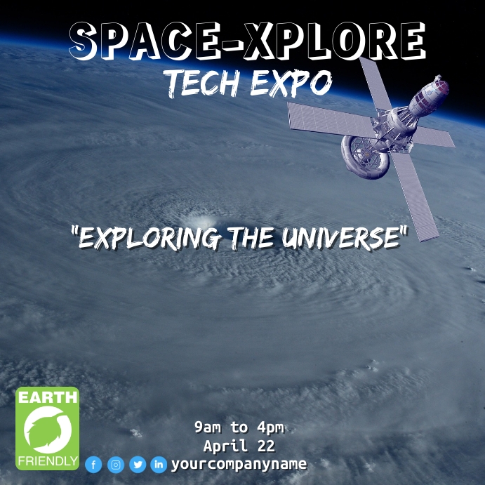 Earth Template | PosterMyWall