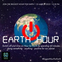Earth Hour Template | PosterMyWall