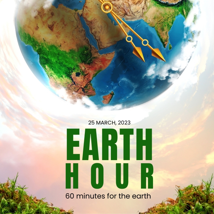 Earth Hour Template | PosterMyWall