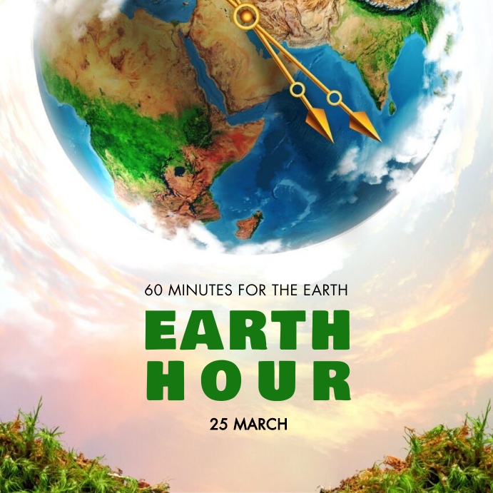 Earth Hour Instagram Post Template | PosterMyWall
