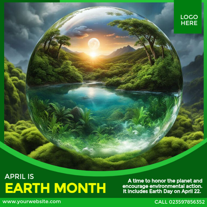 Copy of Earth Month Design | PosterMyWall