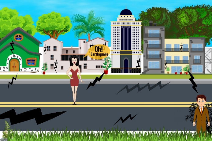 Earthquake Template | PosterMyWall