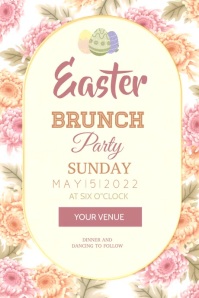 easter brunch Template | PosterMyWall