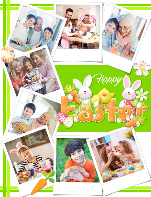 Easter, Collage Template | PosterMyWall