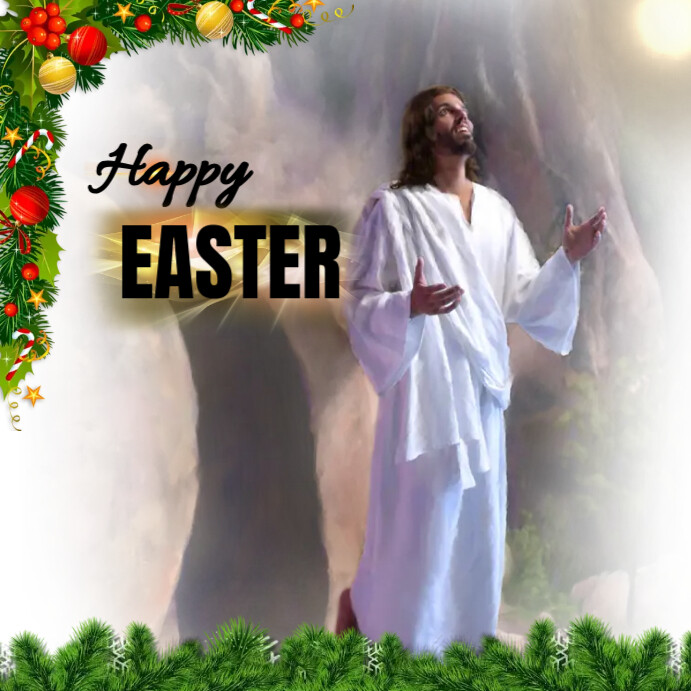 Copy of Easter, Good Friday, church, sunday, service | PosterMyWall