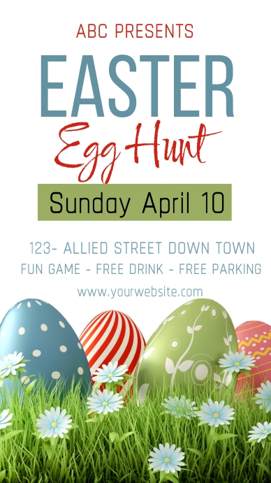Copy of Easter, spring, event | PosterMyWall