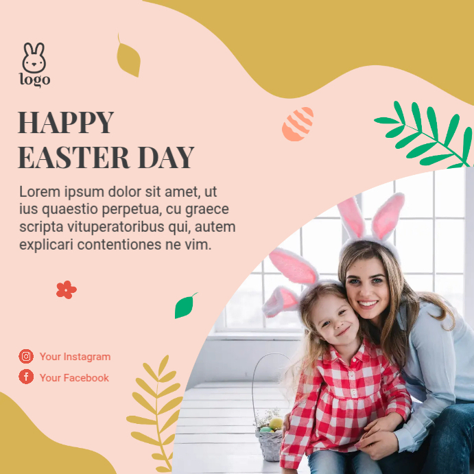 Easter Ads Template | PosterMyWall
