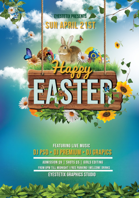 Easter Ads Template | PosterMyWall