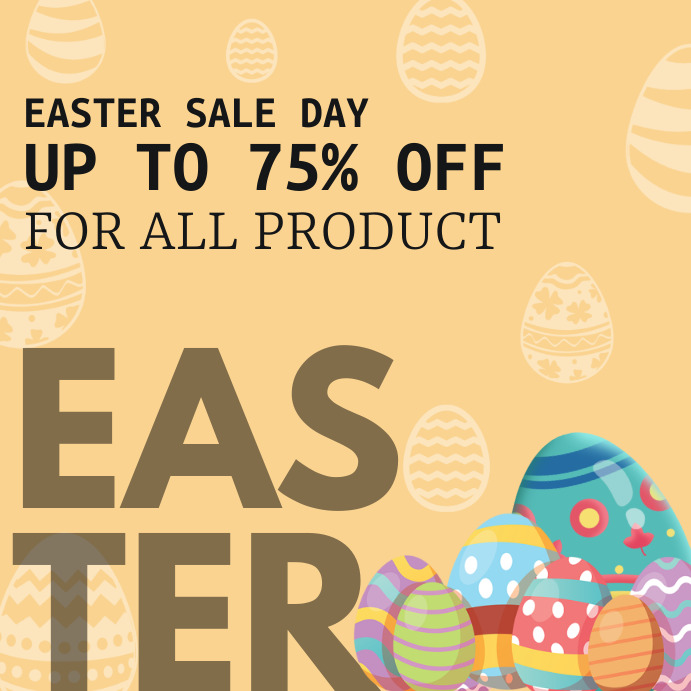Copy of EASTER ADVERTISING SALES | PosterMyWall