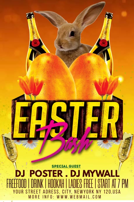 easter bash Template | PosterMyWall