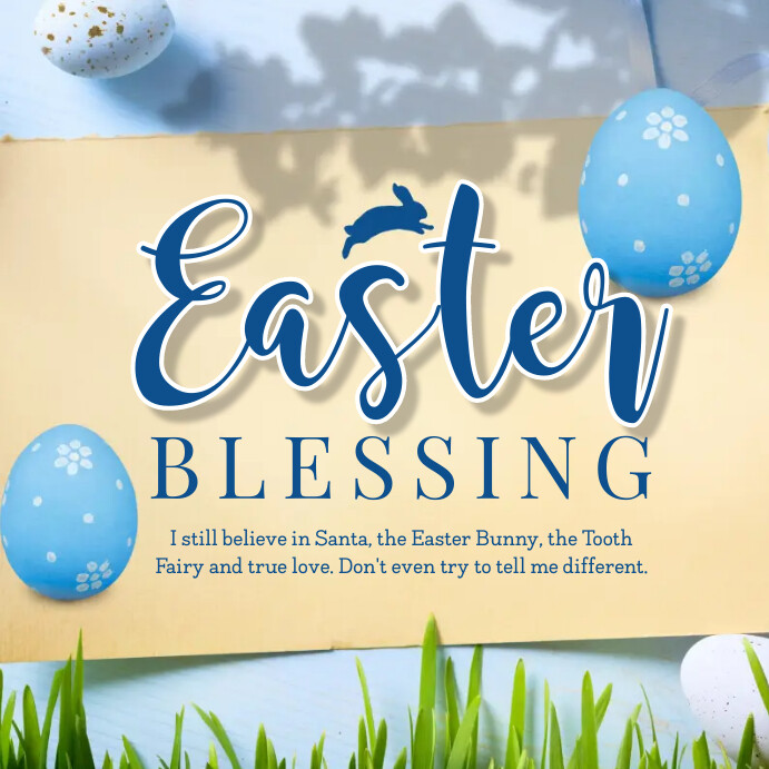 Easter Blessing Template | PosterMyWall