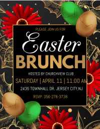 Easter brunch Template | PosterMyWall