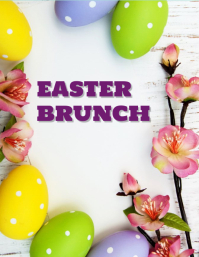 Easter Brunch Template | PosterMyWall
