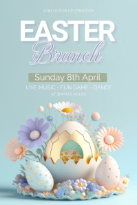 Easter brunch Template | PosterMyWall