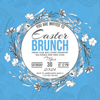 Easter Brunch Template | PosterMyWall