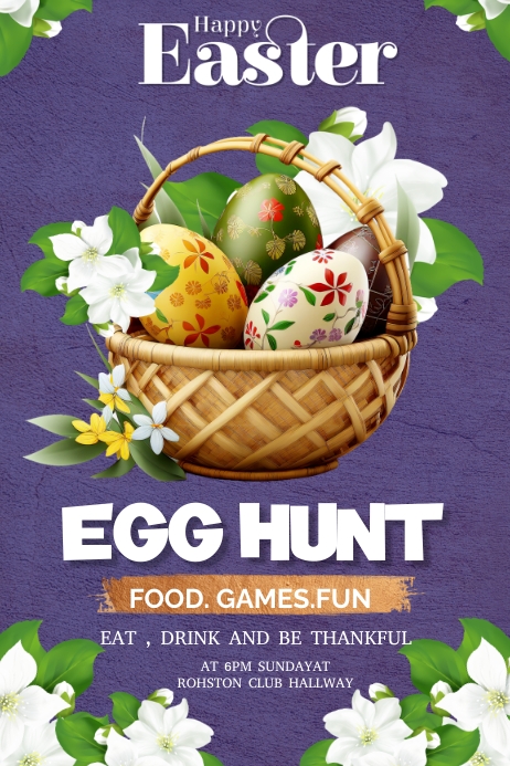 easter brunch Template | PosterMyWall