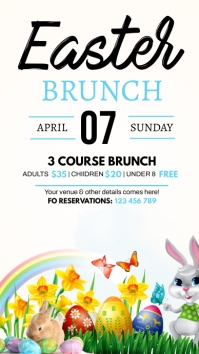 easter brunch Template | PosterMyWall