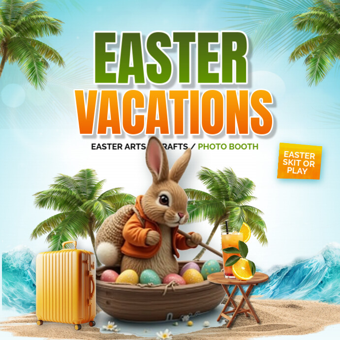 Easter Camp Instagram Post Template | PosterMyWall