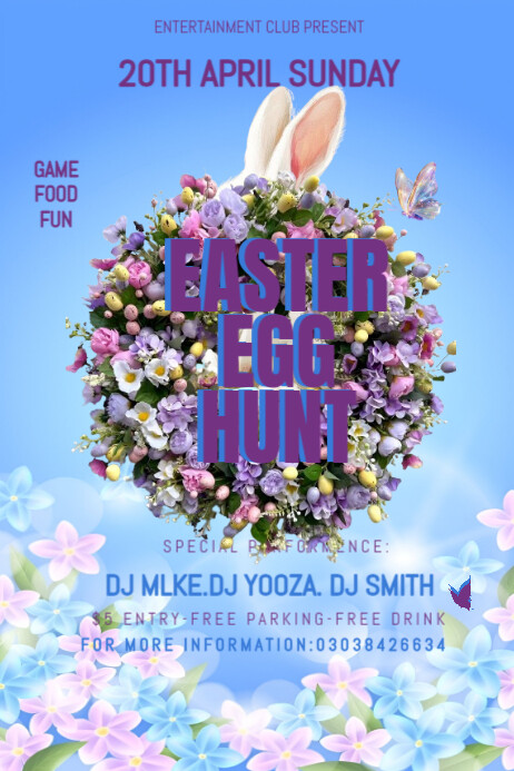 Easter card Template | PosterMyWall