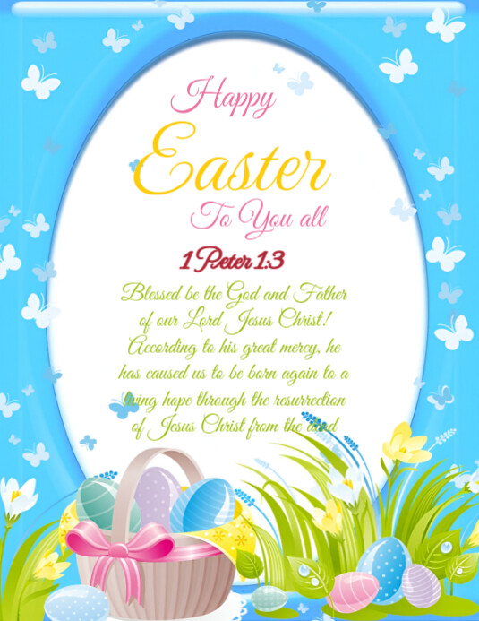 Copy of easter card | PosterMyWall